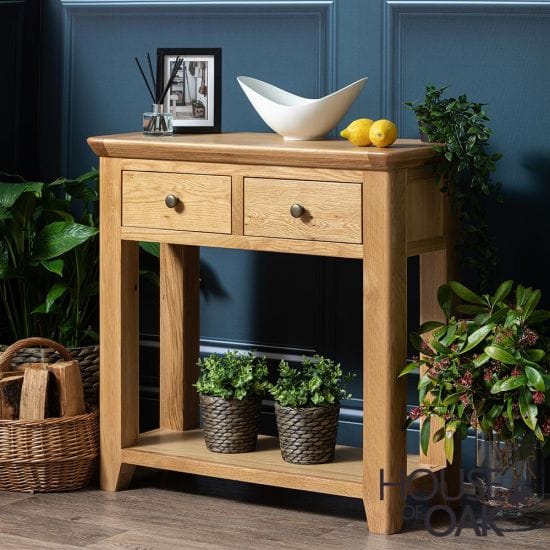 Oak Hall Tables | Hallway & Console Tables