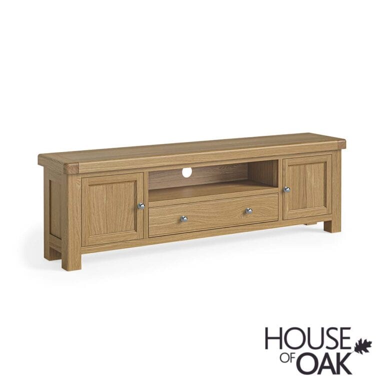 Solid Oak TV Units For Sale | House of Oak