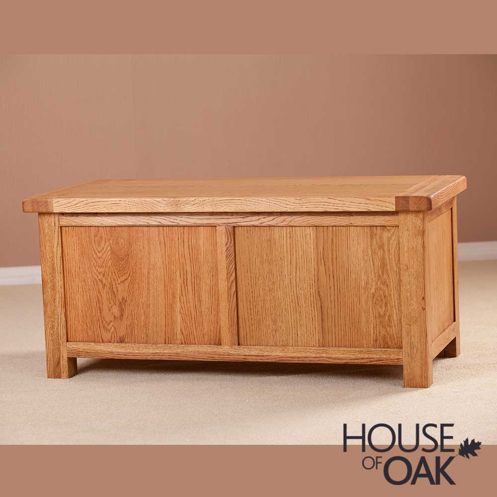 Oak Blanket Boxes & Storage Chests