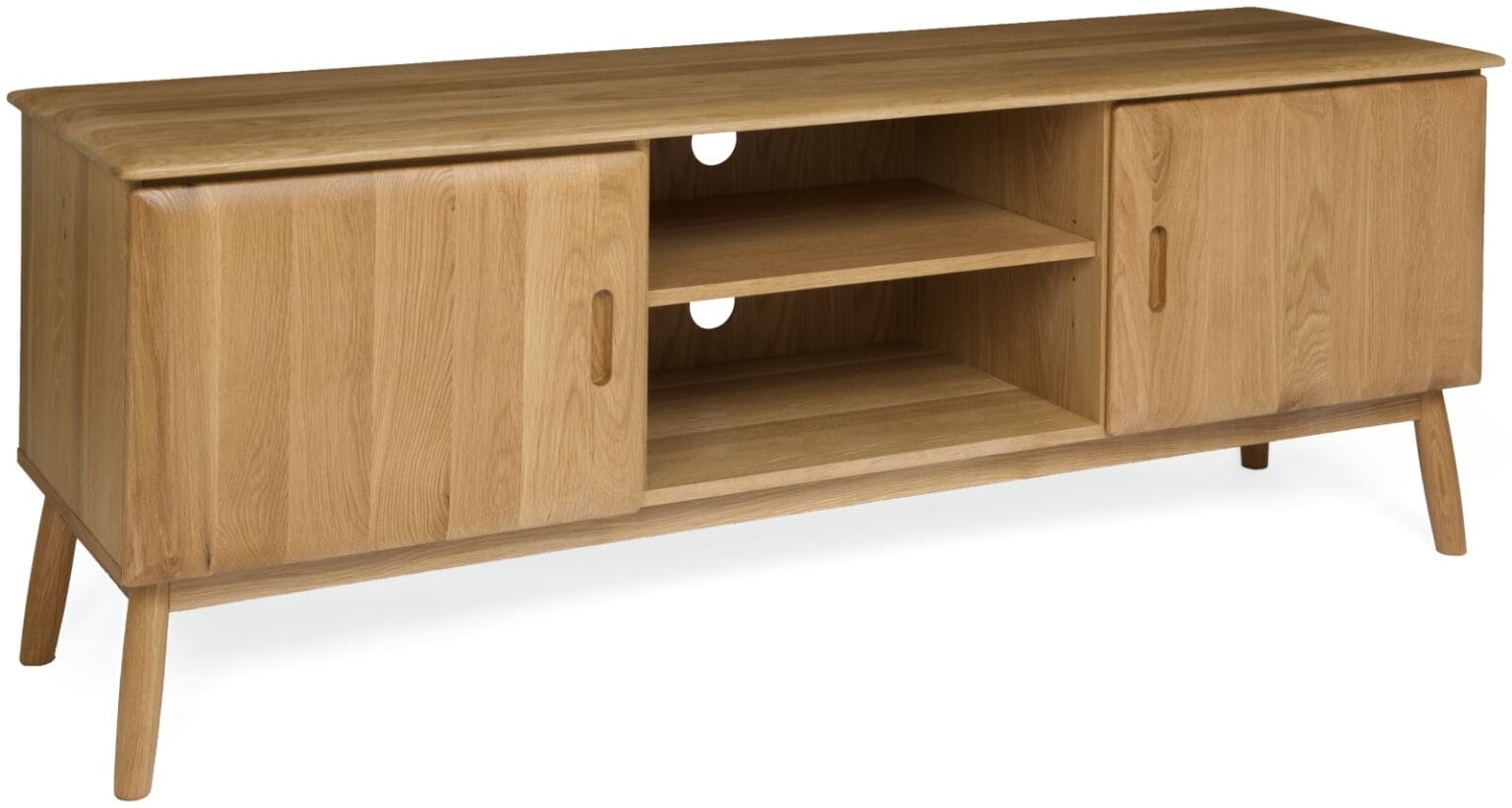 Sophia Oak 160cm Wide TV Unit - House of Oak